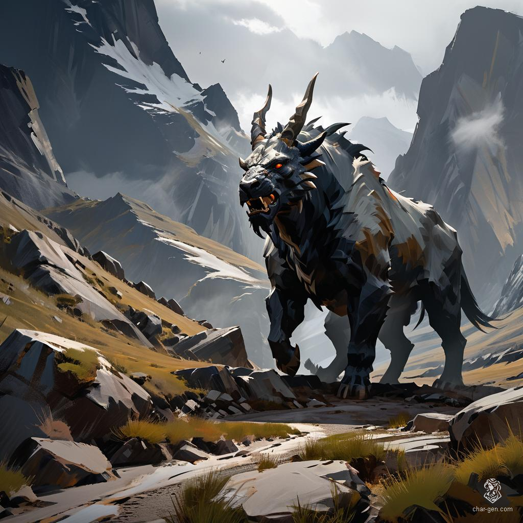 CharGen: Fantasy AI Image Generator - Monster Art by LoganXVII - in ...