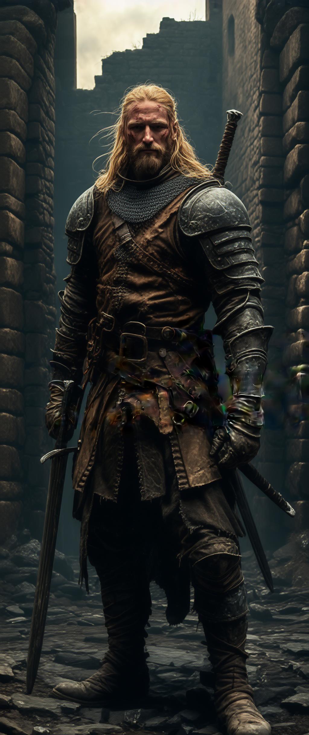 Human Fighter Mercenary-Captain *NEW* | Npc Fantasy Art | CharGen