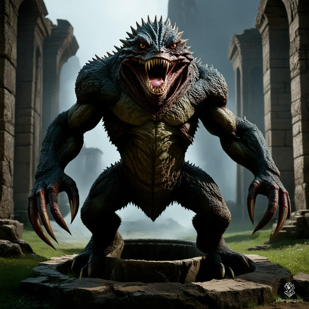 Xorn | Monster Fantasy Art | CharGen