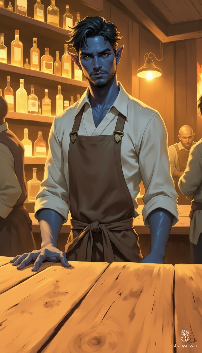 CharGen: D&D Npc Art by Warlock3958 - Goliath Bartender *NEW* in ...