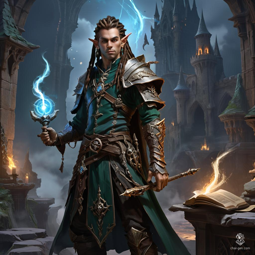Elf Wizard | Npc Fantasy Art | CharGen