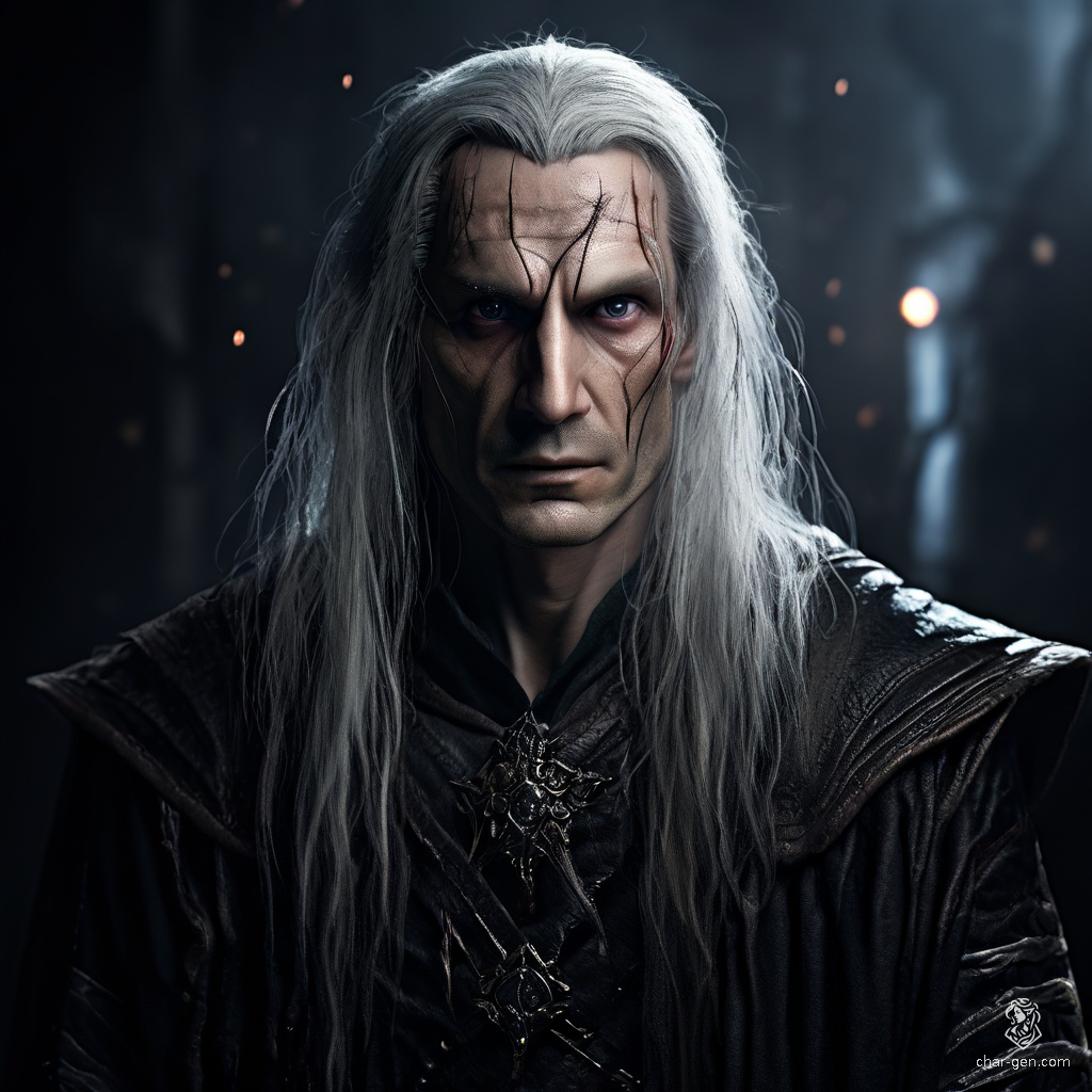 Half Elf Sorcerer | Npc Fantasy Art | CharGen