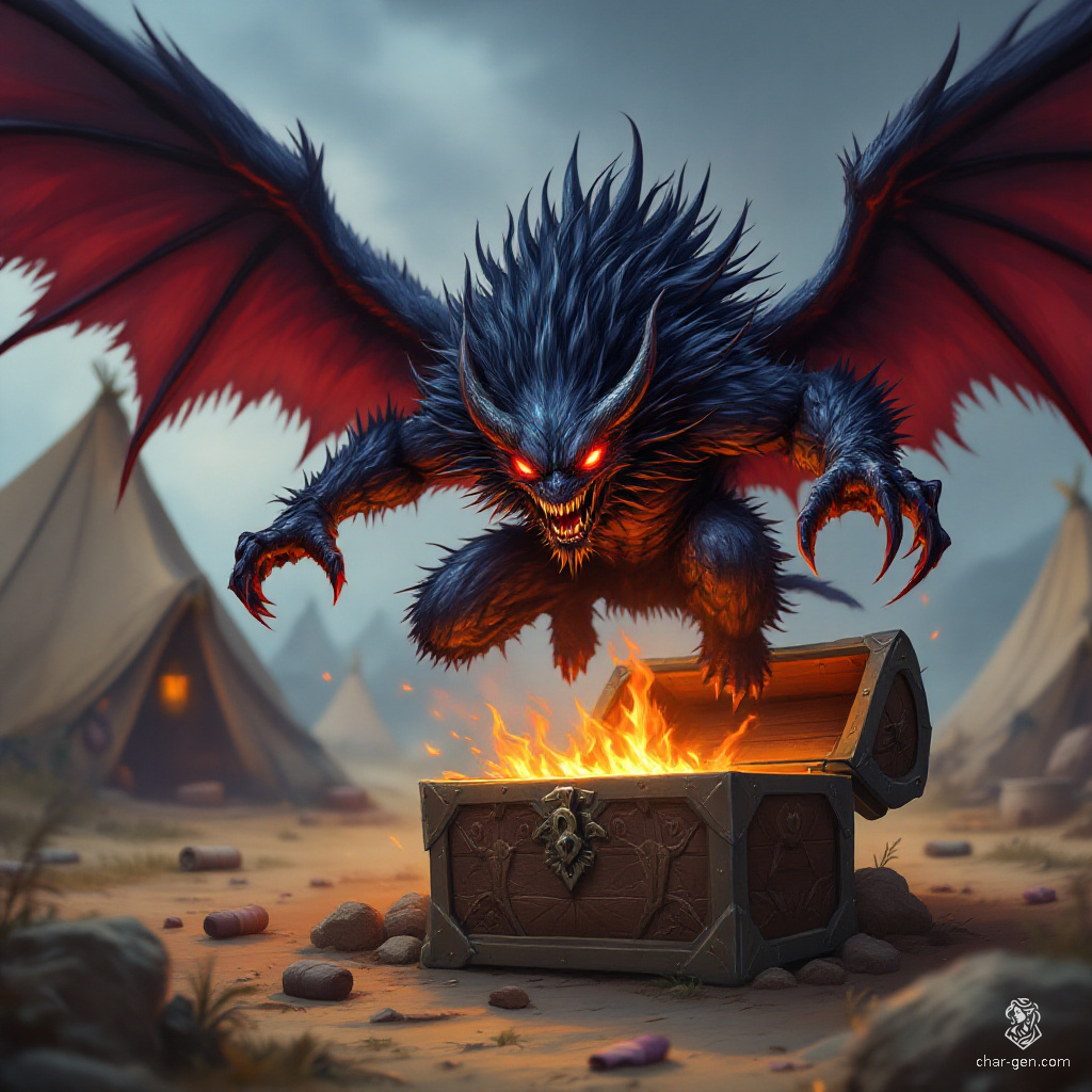 Spinagon | Monster Fantasy Art | CharGen