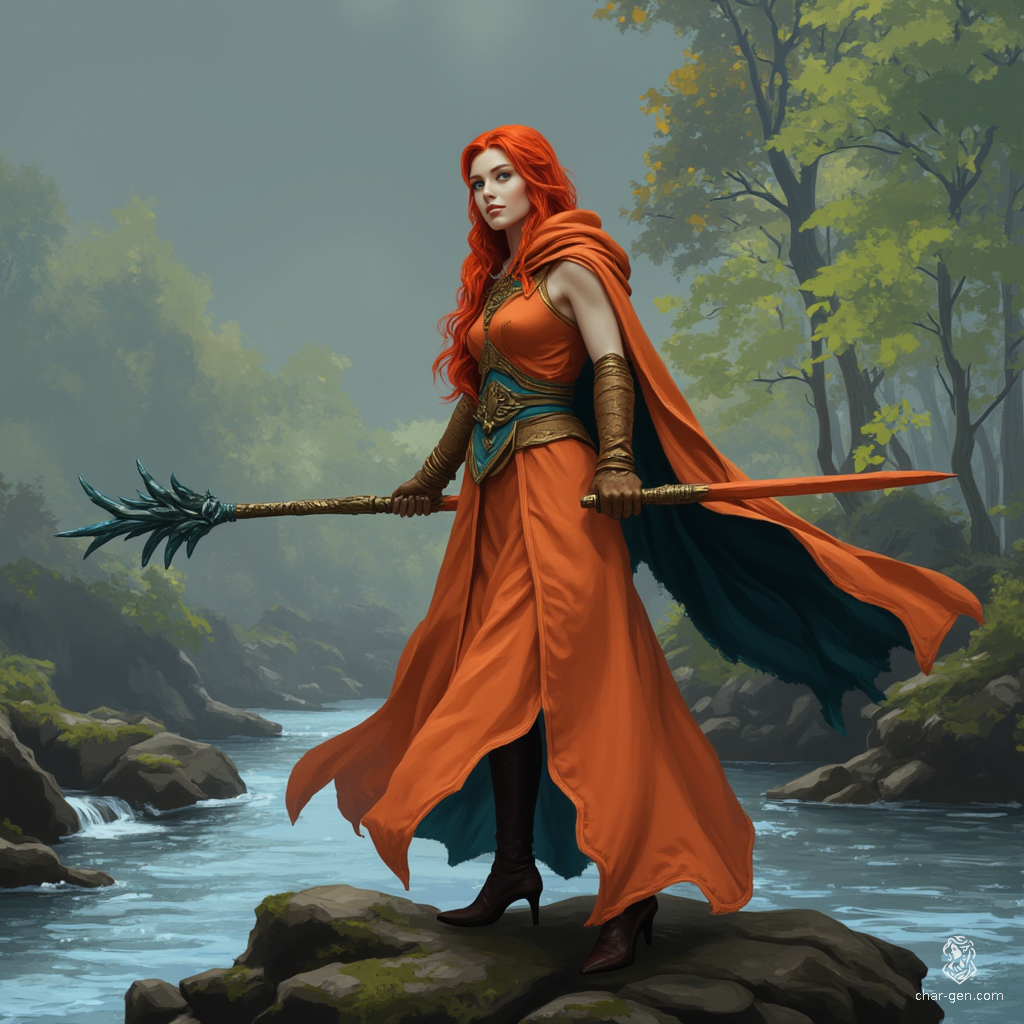 CharGen: D&D Character Art by Barbarian4081 - in Female elf ranger ...