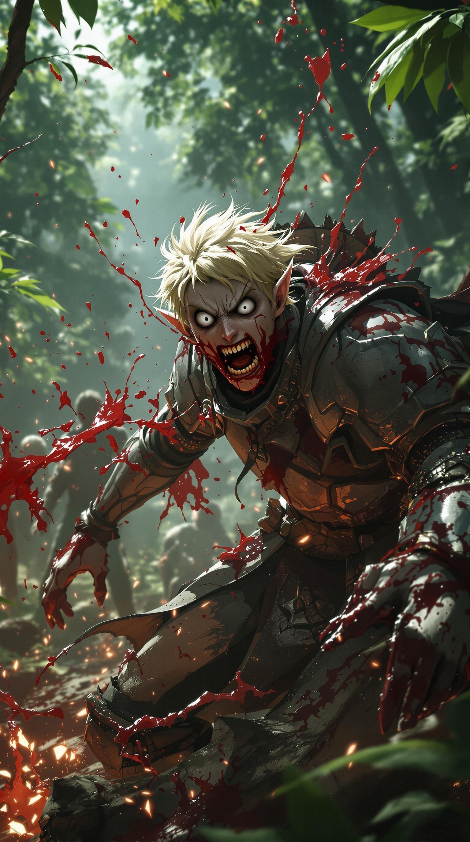 Elf Fighter Mercenary-Captain *NEW* | Npc Fantasy Art | CharGen