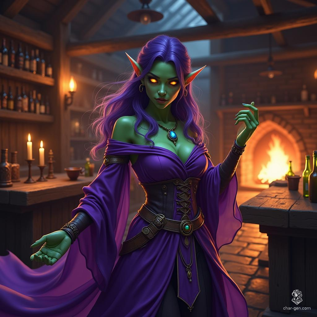 CharGen: D&D Character Art by Bard3411 - in Medieval Tavern