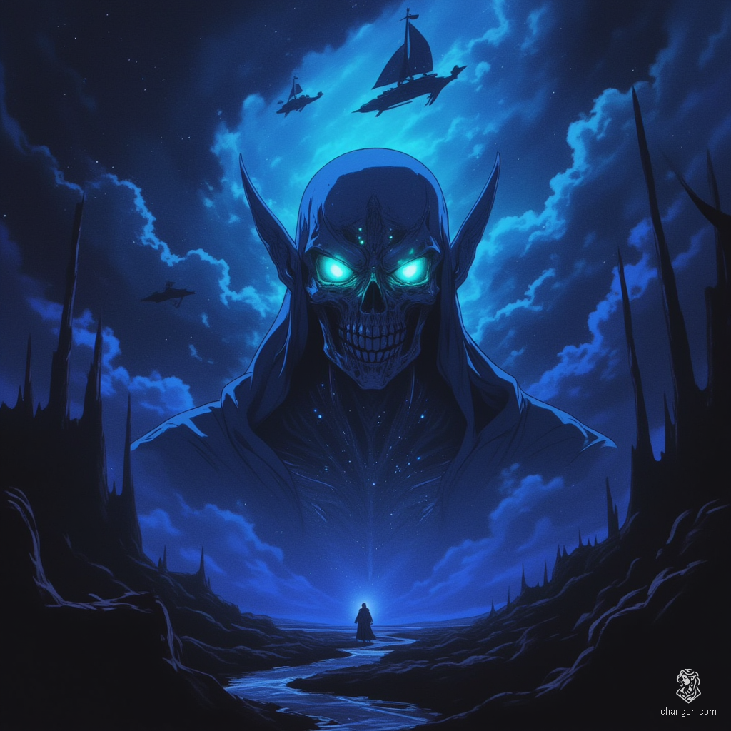 Demilich | Monster Fantasy Art | CharGen