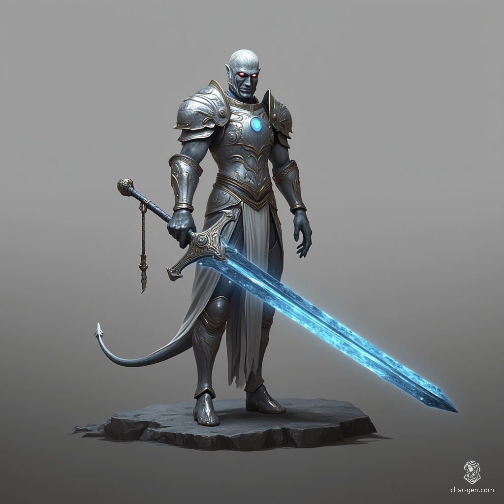 CharGen: D&D Character Art by Sorcerer3867 - in Male demon paladin with ...