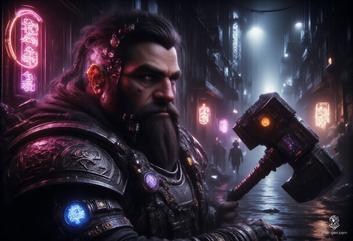 Dwarf | Npc Fantasy Art | CharGen