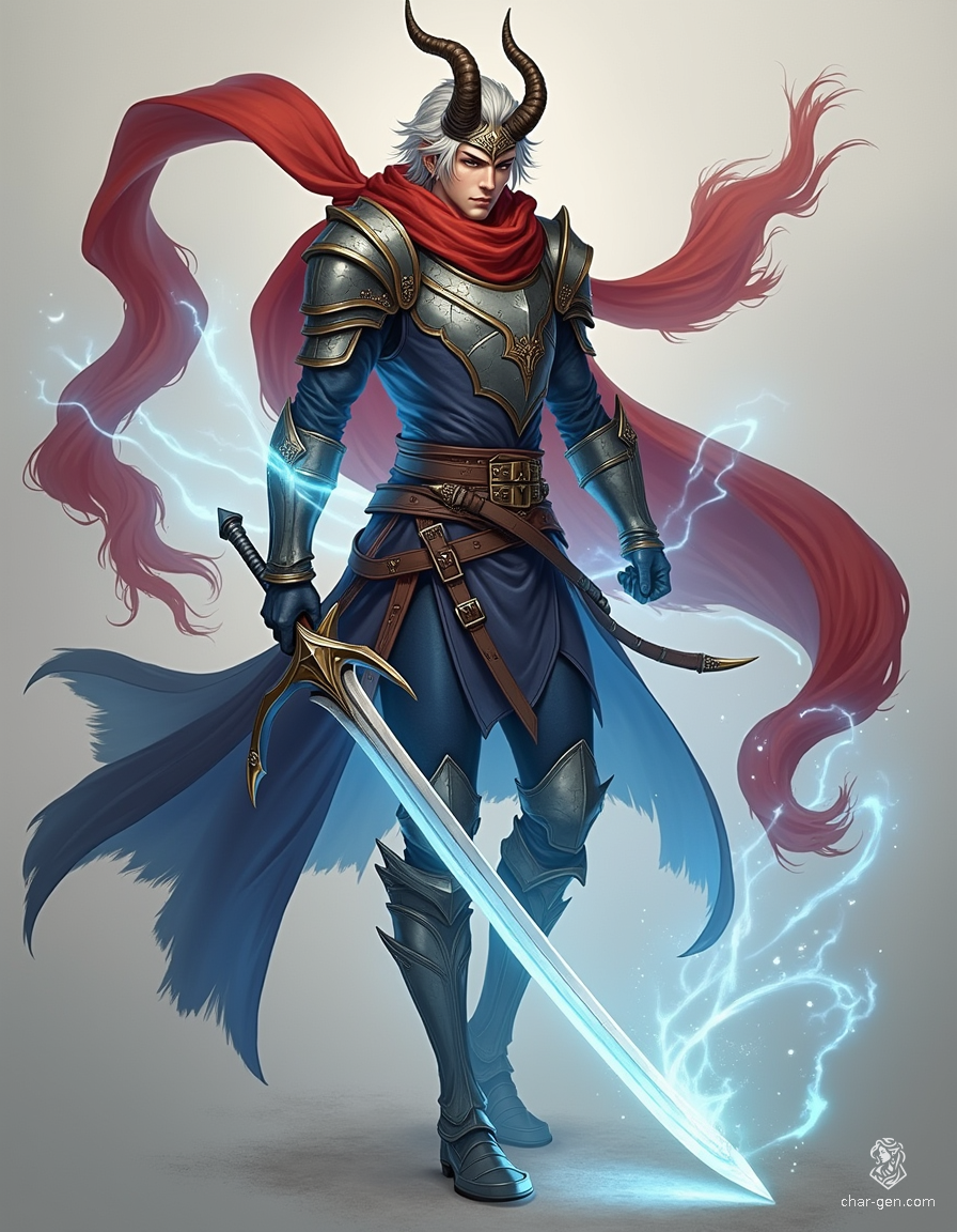 CharGen: D&D Character Art by Sorcerer3867 - in divine male JRPG hero ...