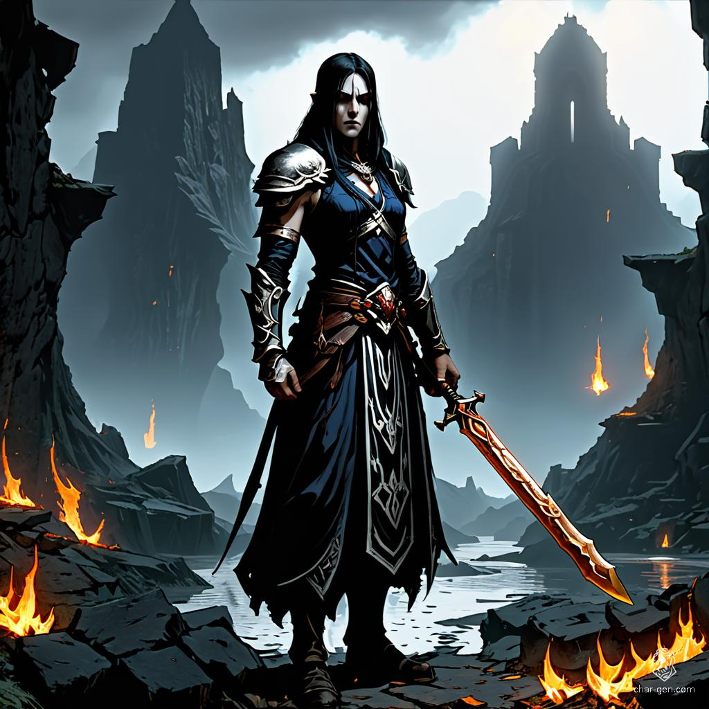 Weapon - Shadowrend | Item Fantasy Art | CharGen