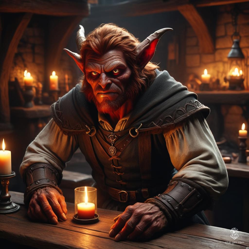 Hobgoblin Innkeeper | Npc Fantasy Art | CharGen