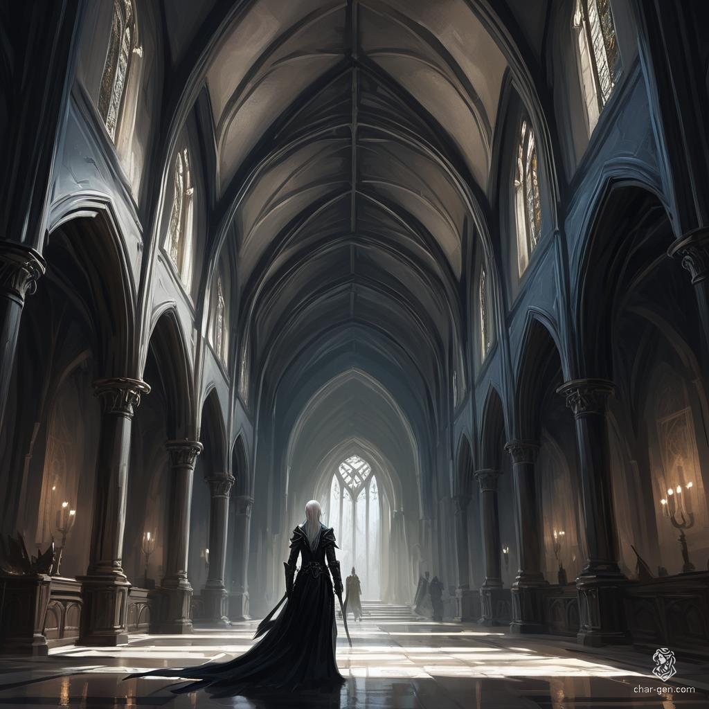 Half Elf Rogue Assassin *NEW* | Npc Fantasy Art | CharGen