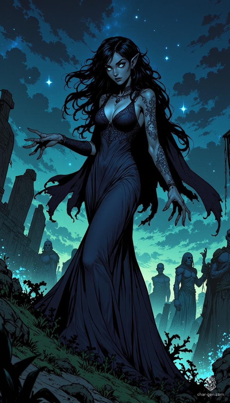 CharGen: D&D Npc Art by Russiee - in cinematic lighting and intricate detail featuring a ...