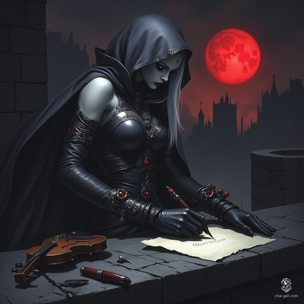 CharGen: D&D Npc Art by Cleric1001 - Bard Assassin *NEW*