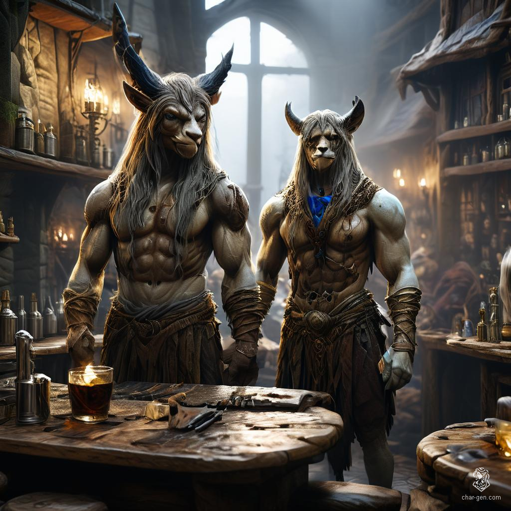 Centaur Innkeeper | Npc Fantasy Art | CharGen