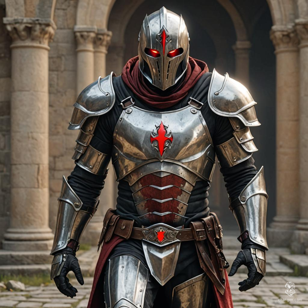 Human Paladin Templar | Npc Fantasy Art | CharGen