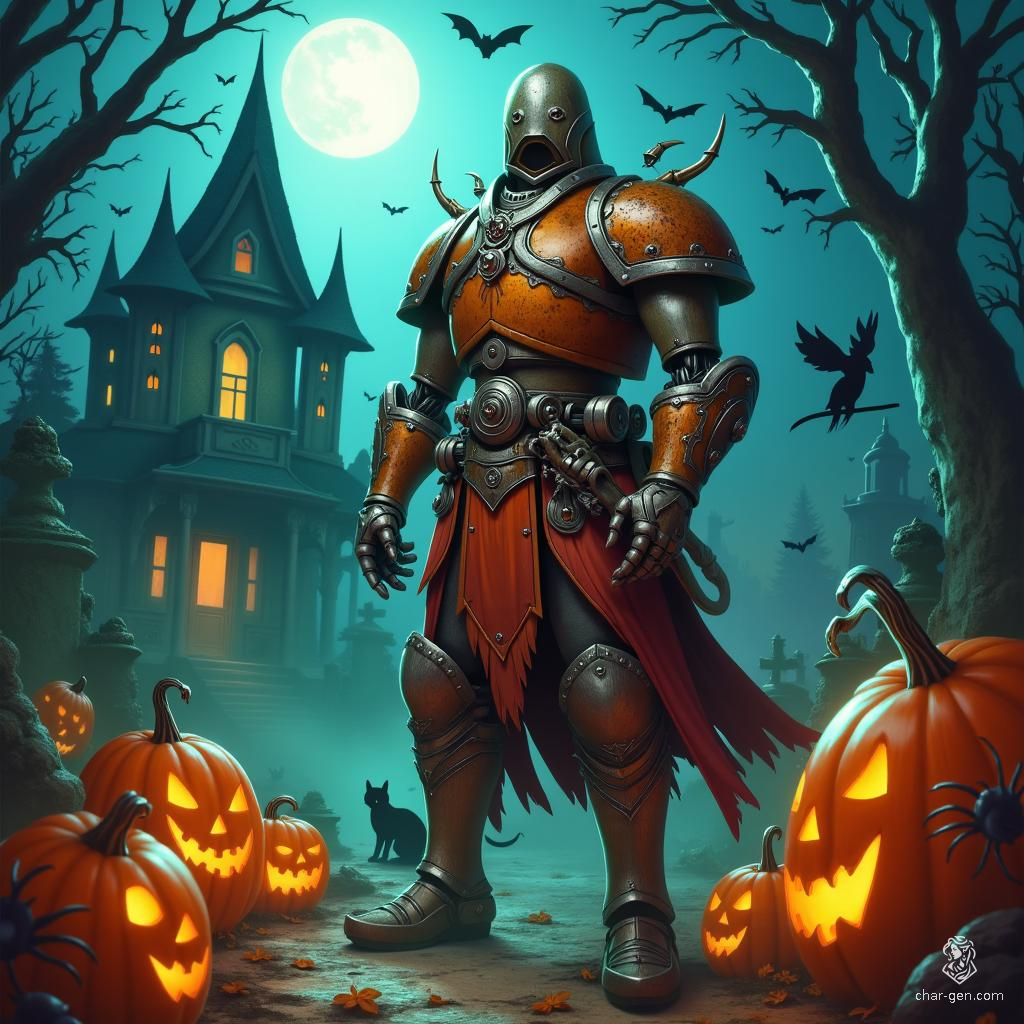 Warforged Monk | Npc Fantasy Art | CharGen