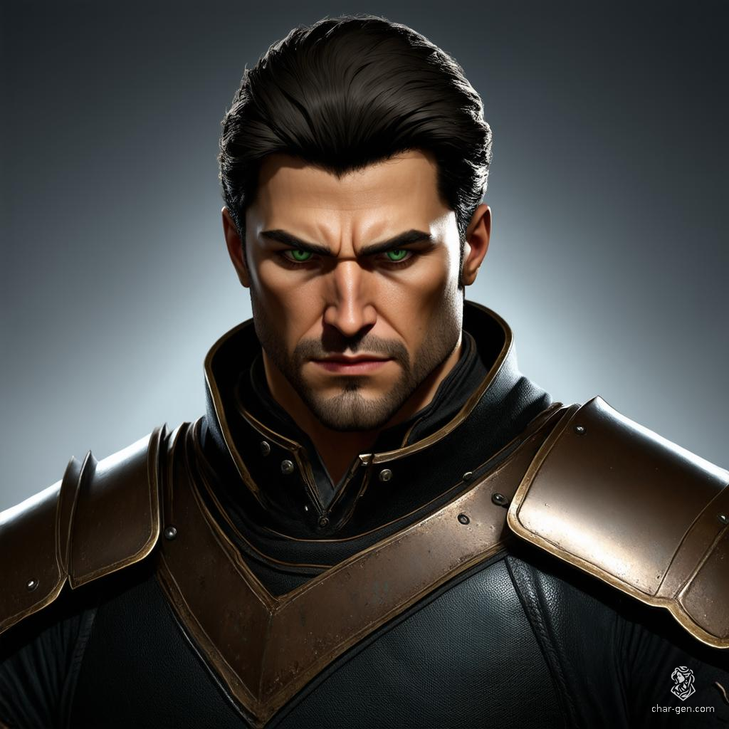 Human Wizard Assassin *NEW* | Npc Fantasy Art | CharGen