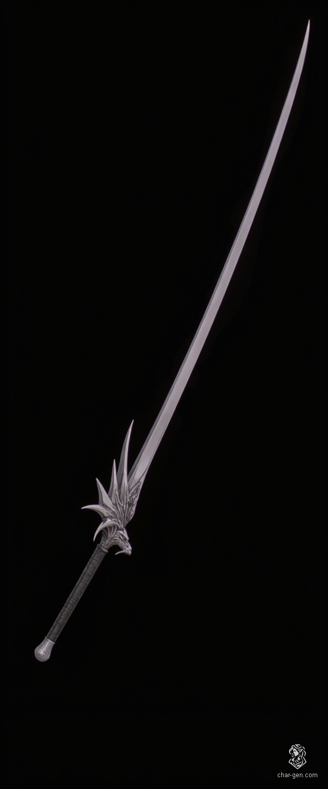 CharGen: D&D Character Art by Sorcerer3867 - in Dragon wing shaped sword