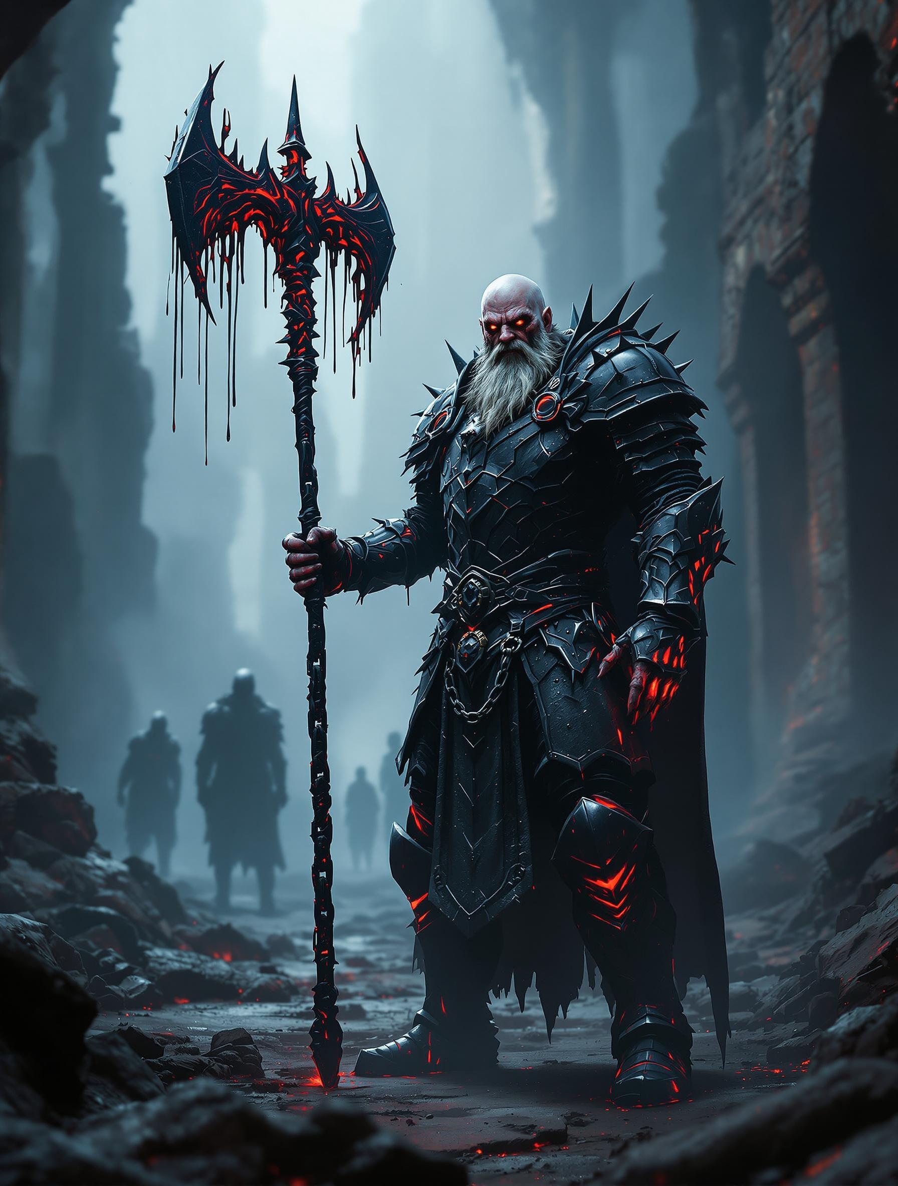 Human Paladin null | Npc Fantasy Art | CharGen