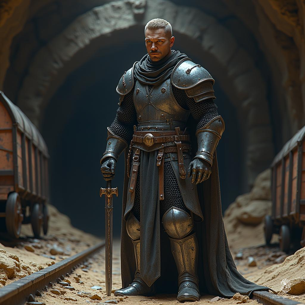 Human Fighter Guard | Npc Fantasy Art | CharGen