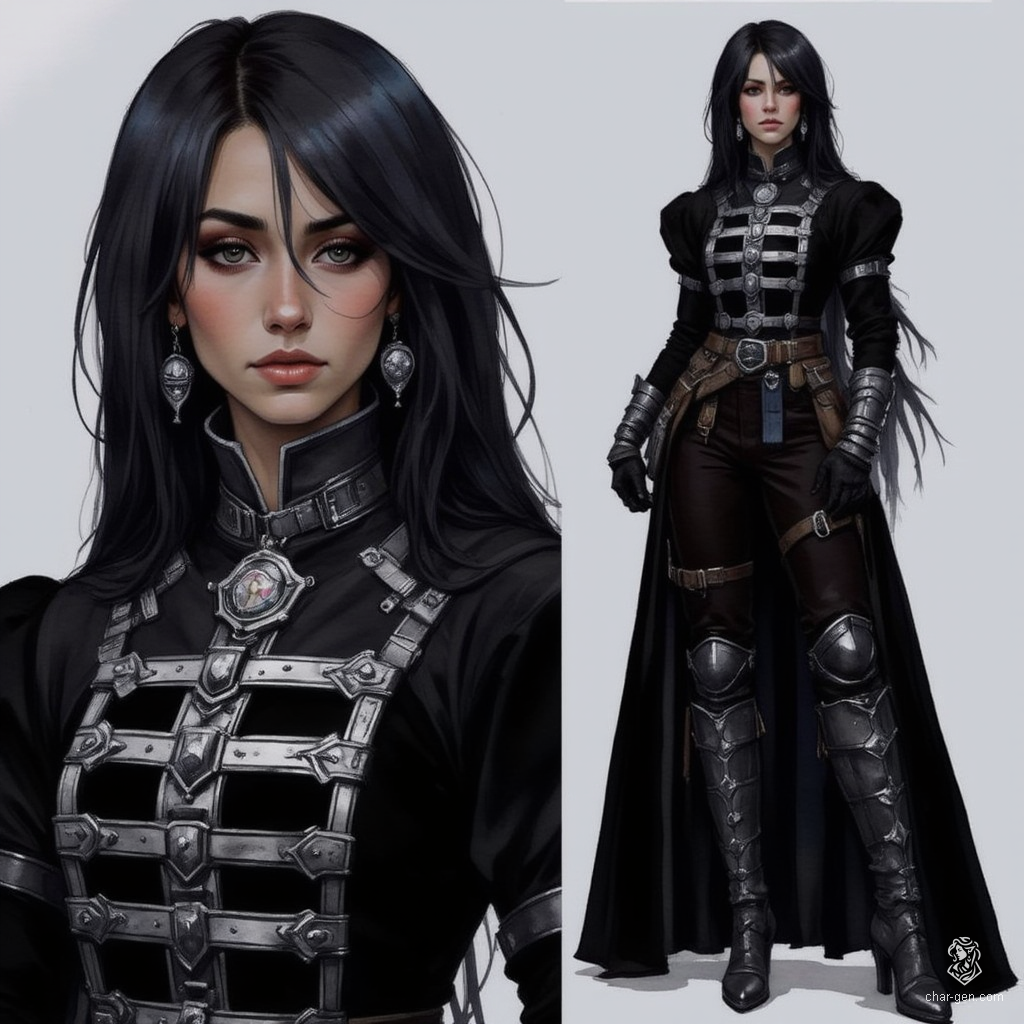 Human Rogue Charlatan *NEW* | Npc Fantasy Art | CharGen