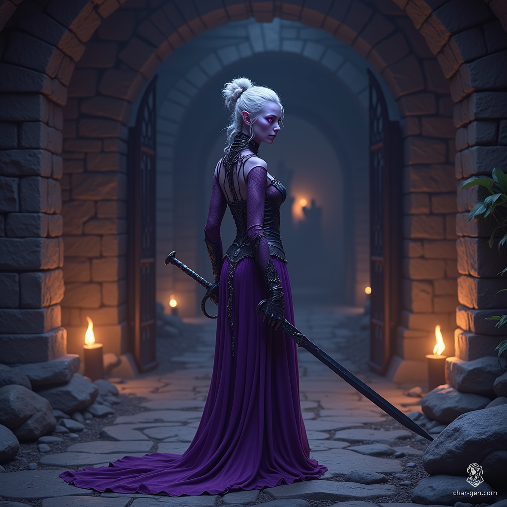 CharGen: D&D Character Art by Bodach5691 - in Dungeon Entrance