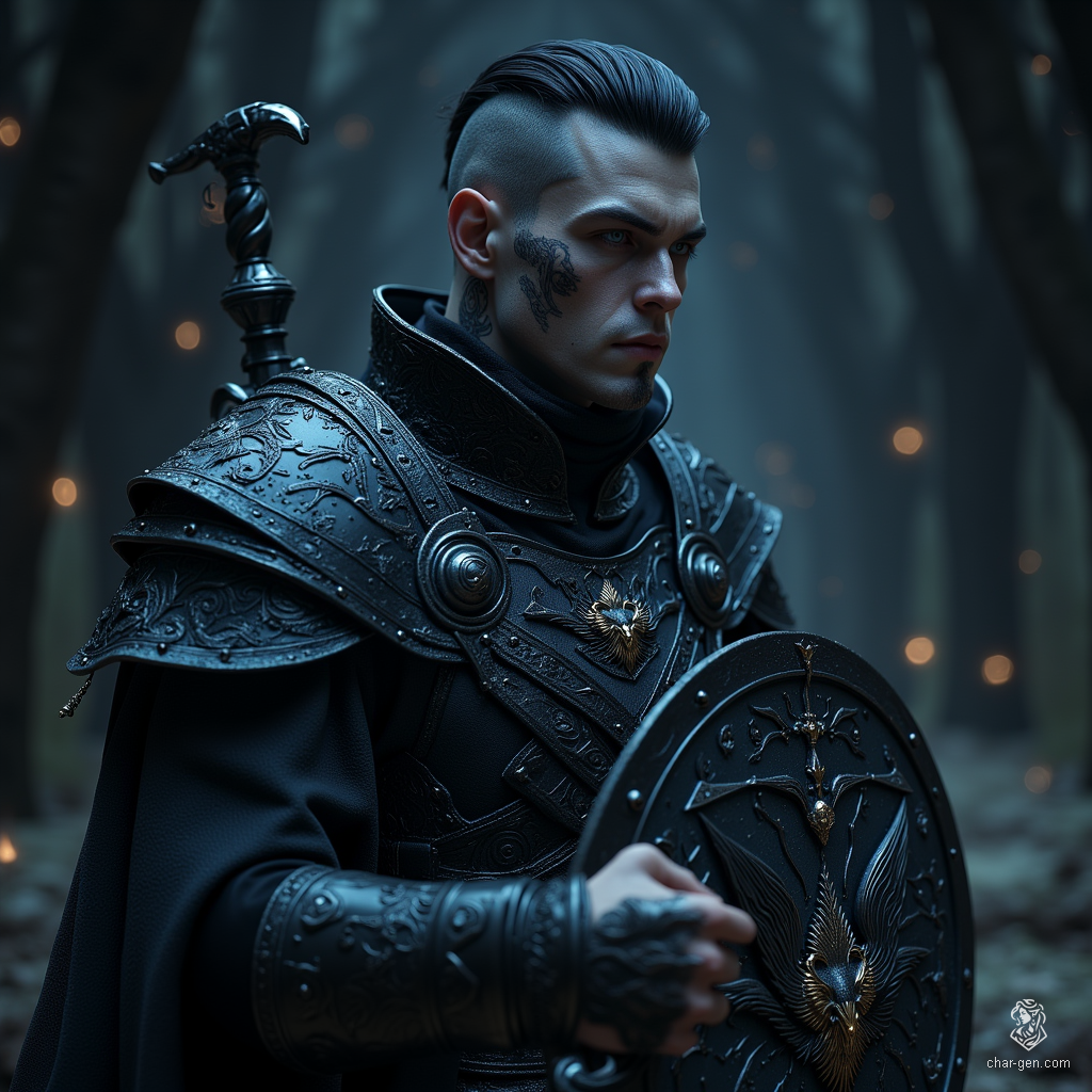 CharGen: D&D Character Art by Barbarian4081 - in male grey elf, cleric ...