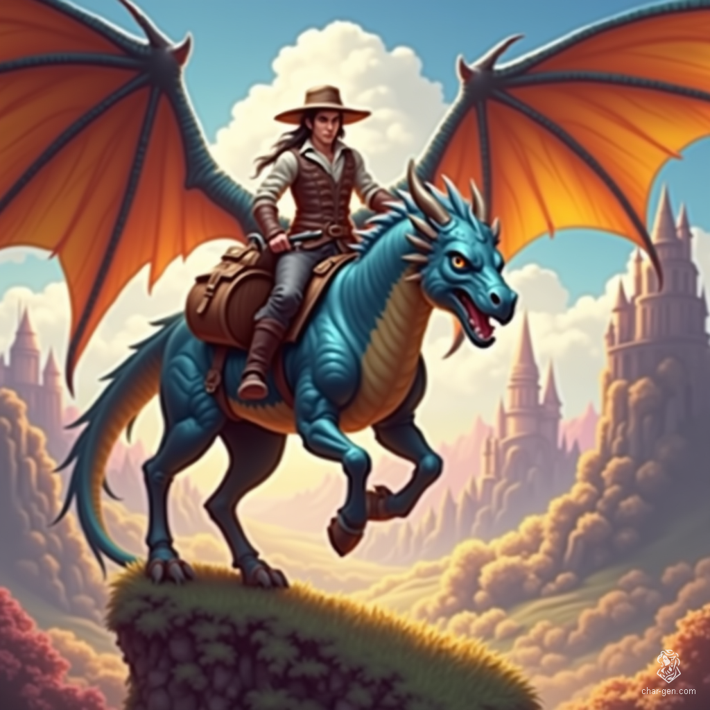 CharGen: D&D Npc Art by Fighter3933 - Half Elf Ranger Courier in Epic ...
