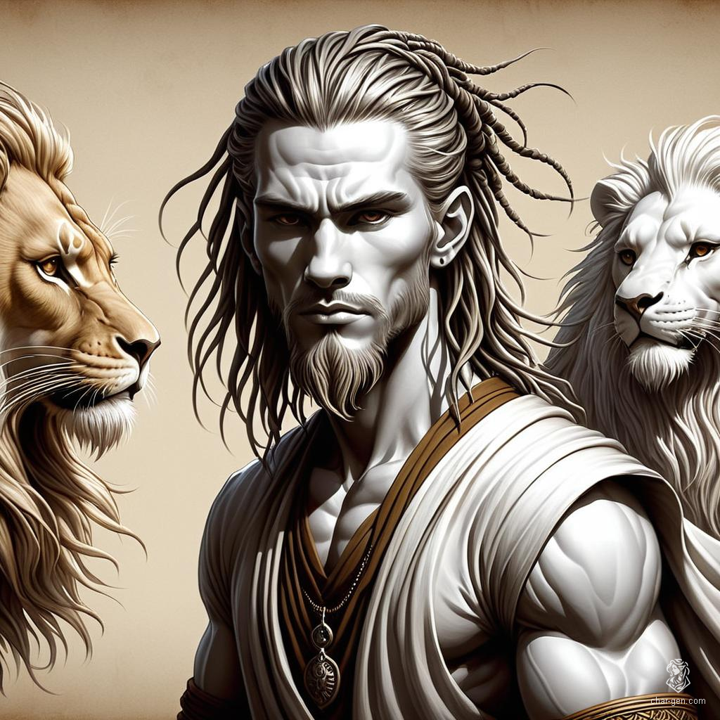 Leonin Monk | Npc Fantasy Art | CharGen