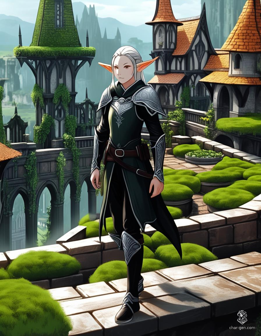 Elf Rogue Assassin *NEW* | Npc Fantasy Art | CharGen