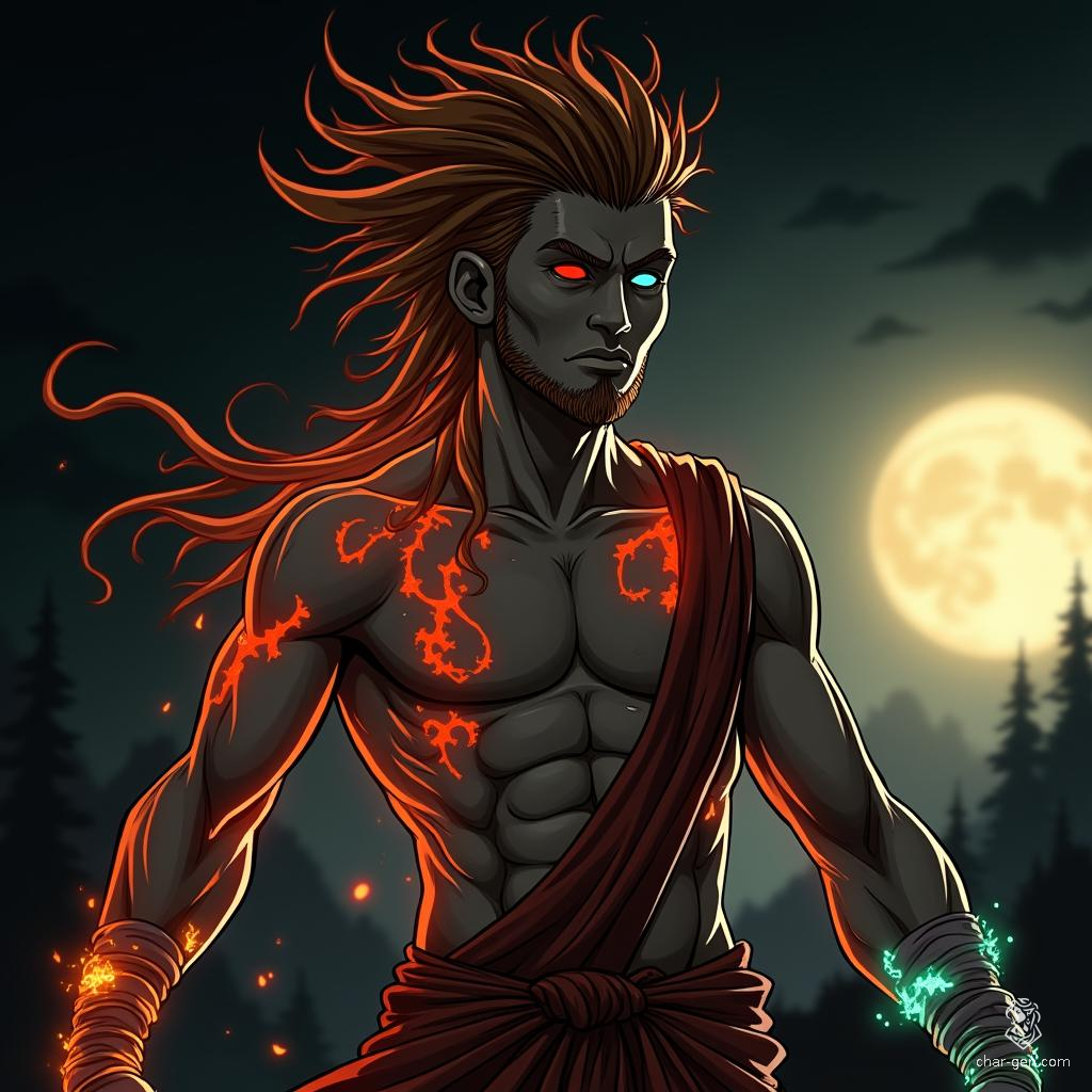 CharGen: D&D Character Art by Monk3197 - in an 18-year-old male, a ...