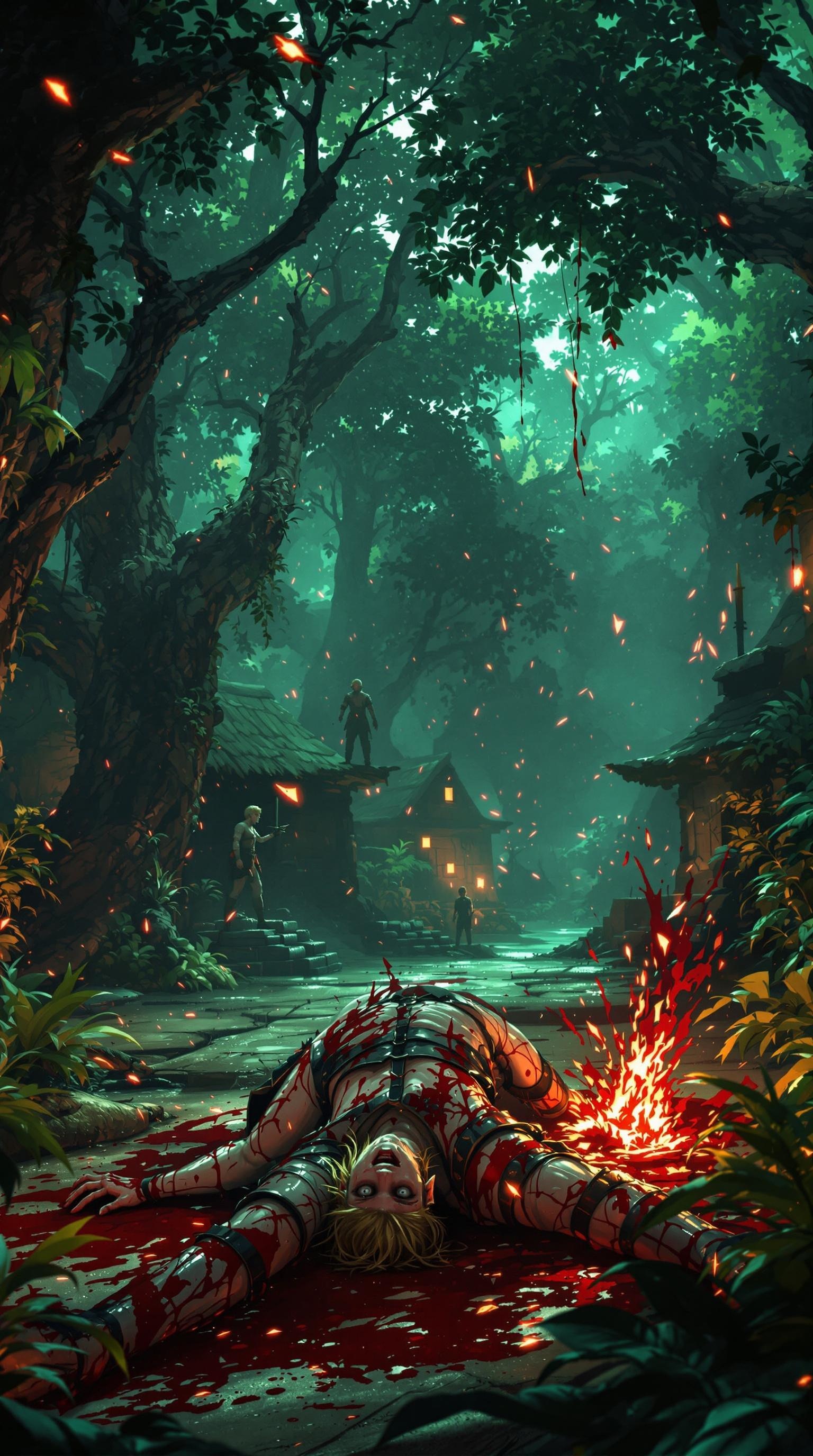 Elf Fighter Mercenary-Captain *NEW* | Npc Fantasy Art | CharGen