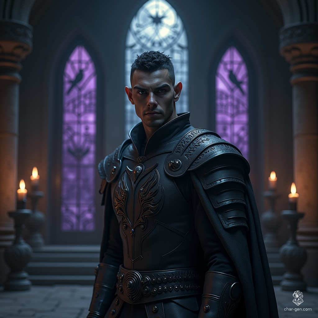 CharGen: D&D Character Art by Barbarian4081 - in male grey skin elf ...