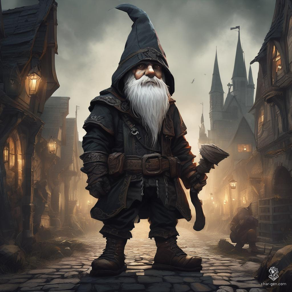 Gnome Rogue | Npc Fantasy Art | CharGen