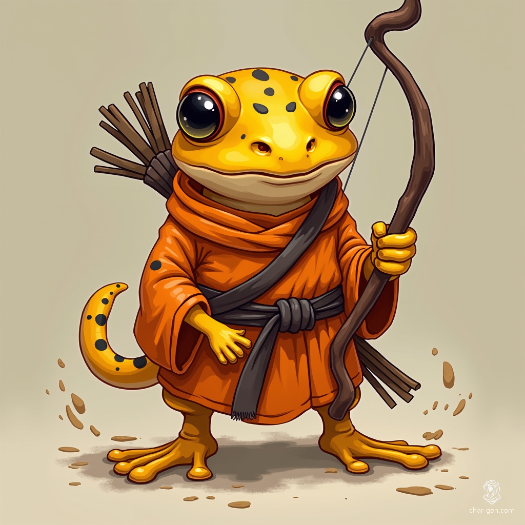 CharGen: D&D Character Art by Artificer3206 - in A golden orange frog ...