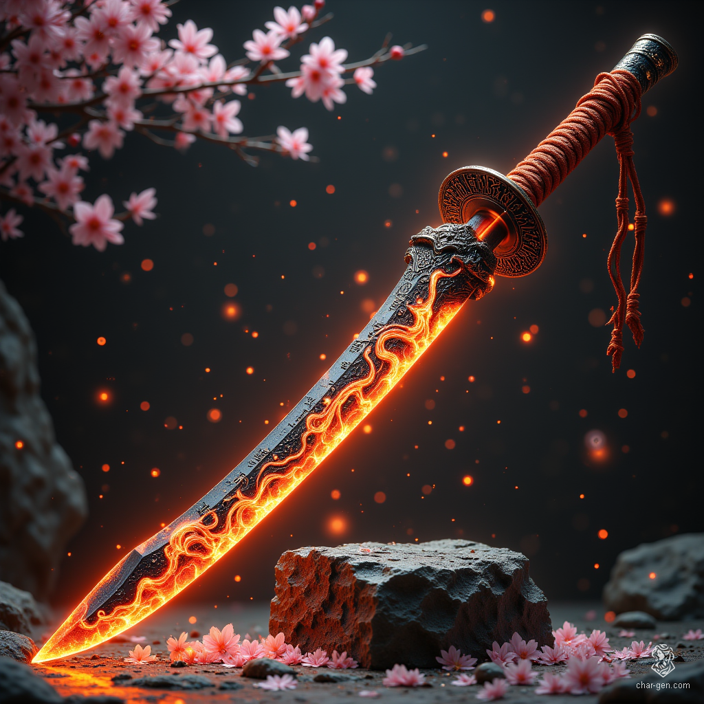 Weapon - Phoenix Rising | Item Fantasy Art | CharGen