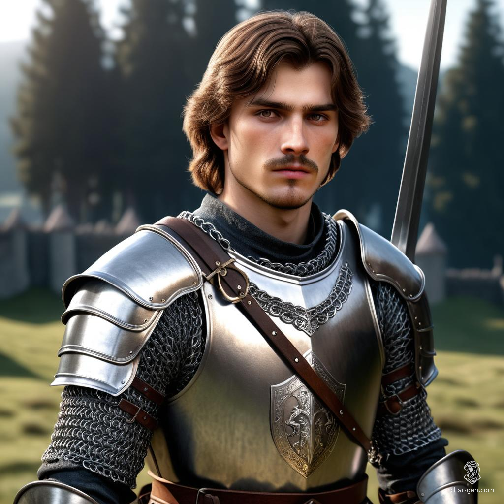 CharGen: D&D Character Art by RP420 - in Human male Knight of Solamnia ...