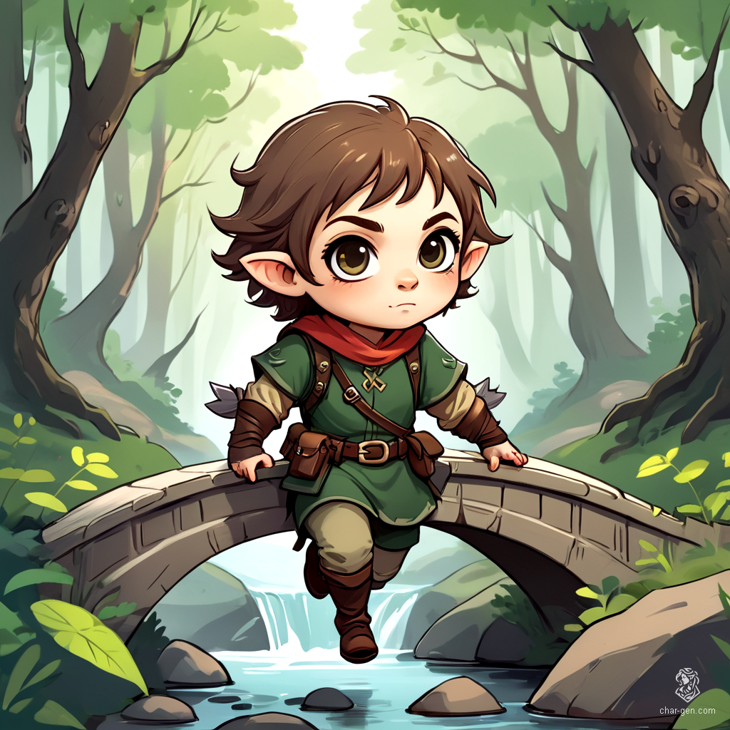Chibi Adventurers | Landscape Fantasy Art | CharGen