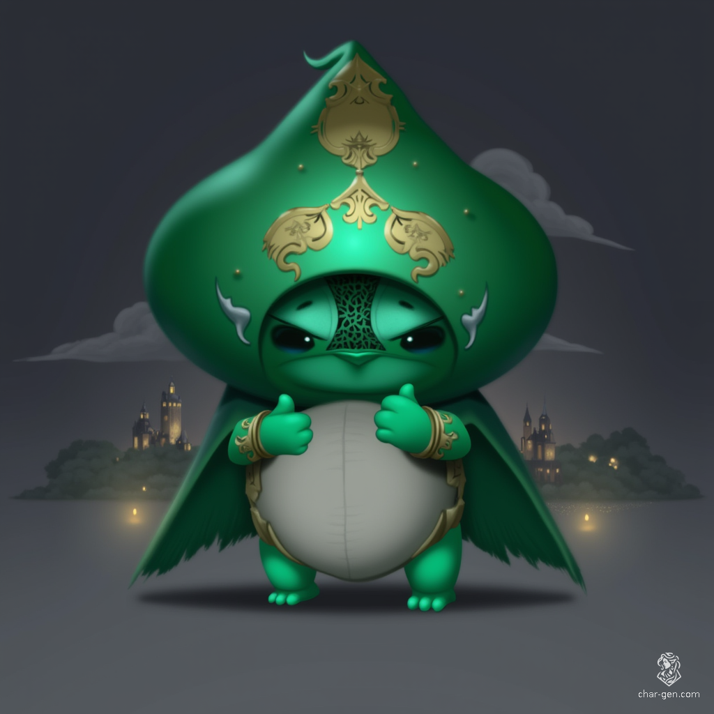 Tortle Wizard | Npc Fantasy Art | CharGen