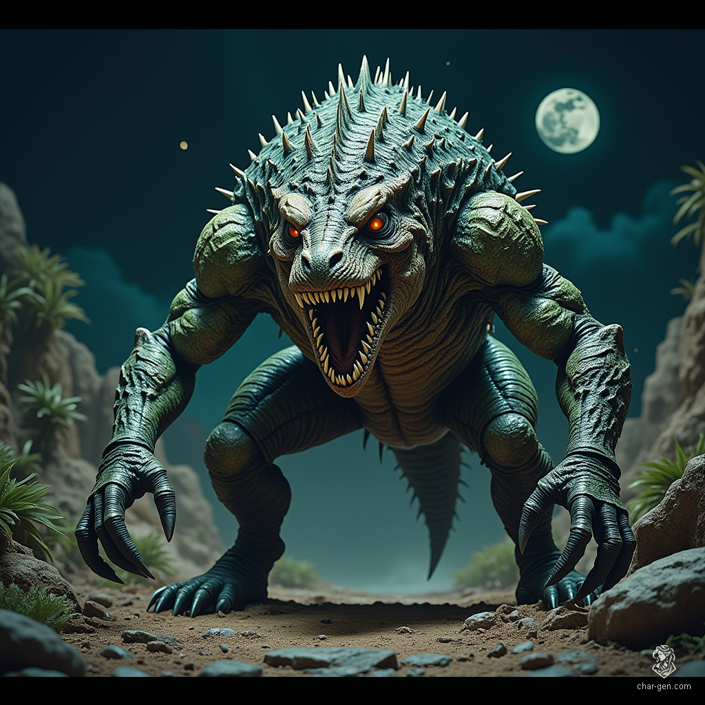 CharGen: D&D Monster Art by Wizard3630 - in Alien Planet