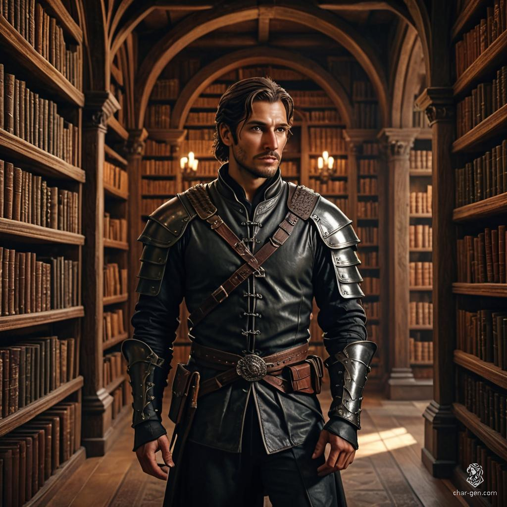 Human Rogue Spy *NEW* | Npc Fantasy Art | CharGen