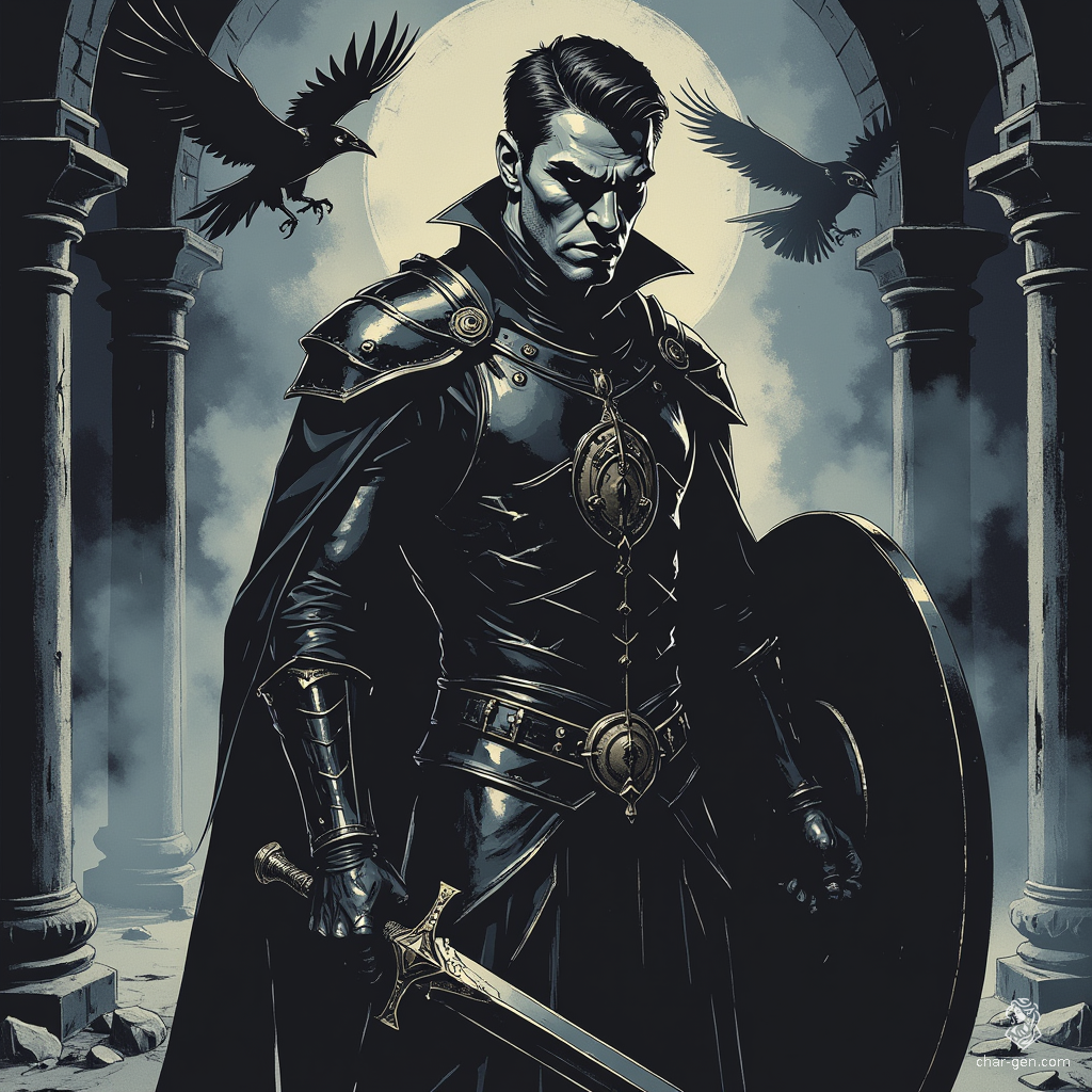 CharGen: D&D Character Art by Barbarian4081 - in male grey skin elf ...