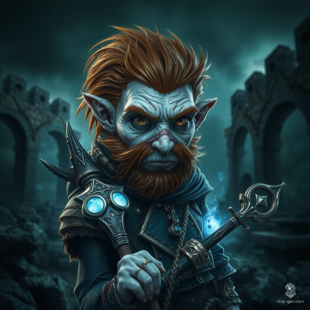 CharGen: D&D Character Art by Russiee - in Dark Fantasy