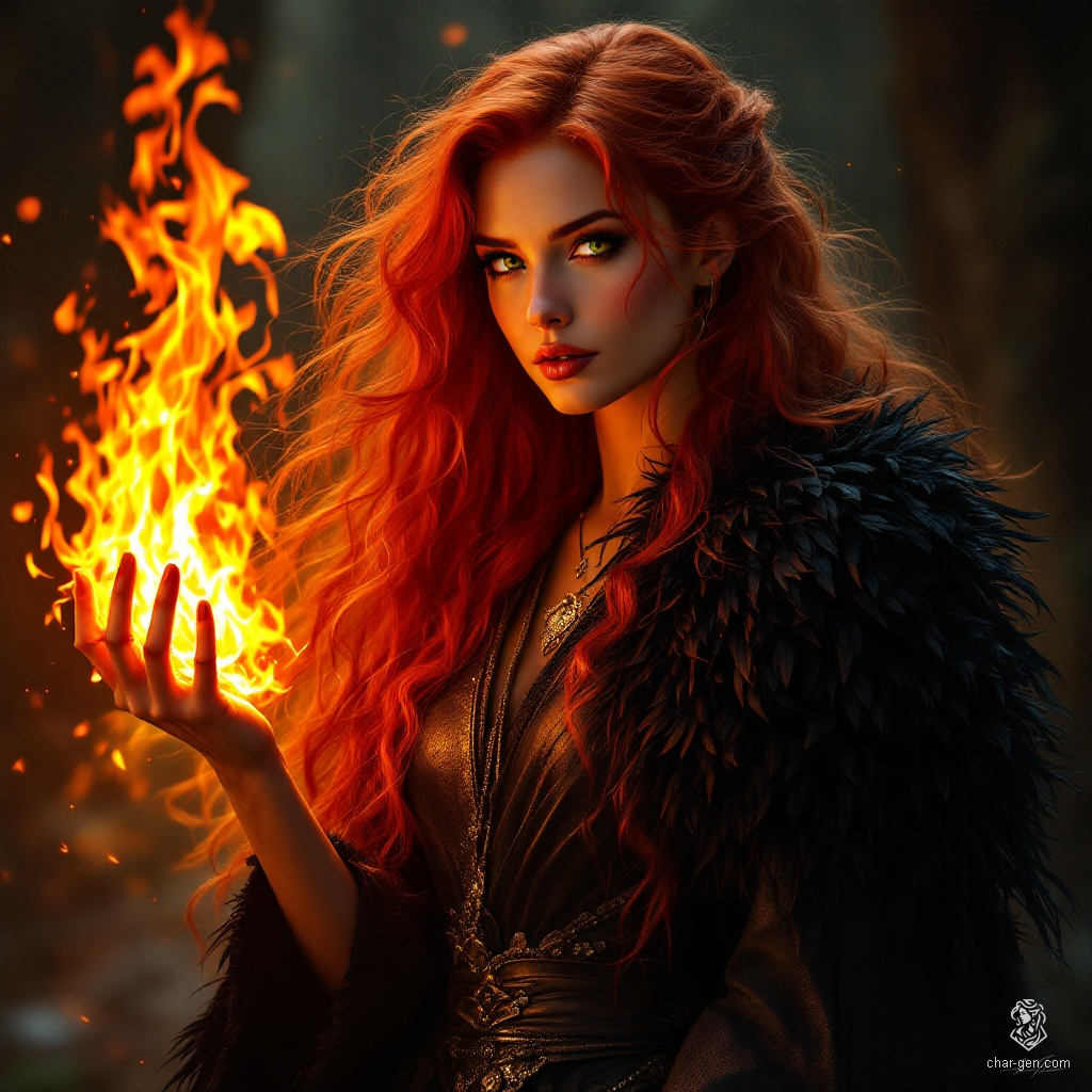 CharGen: D&D Character Art by Paladin3746 - in A beautiful red skinned ...
