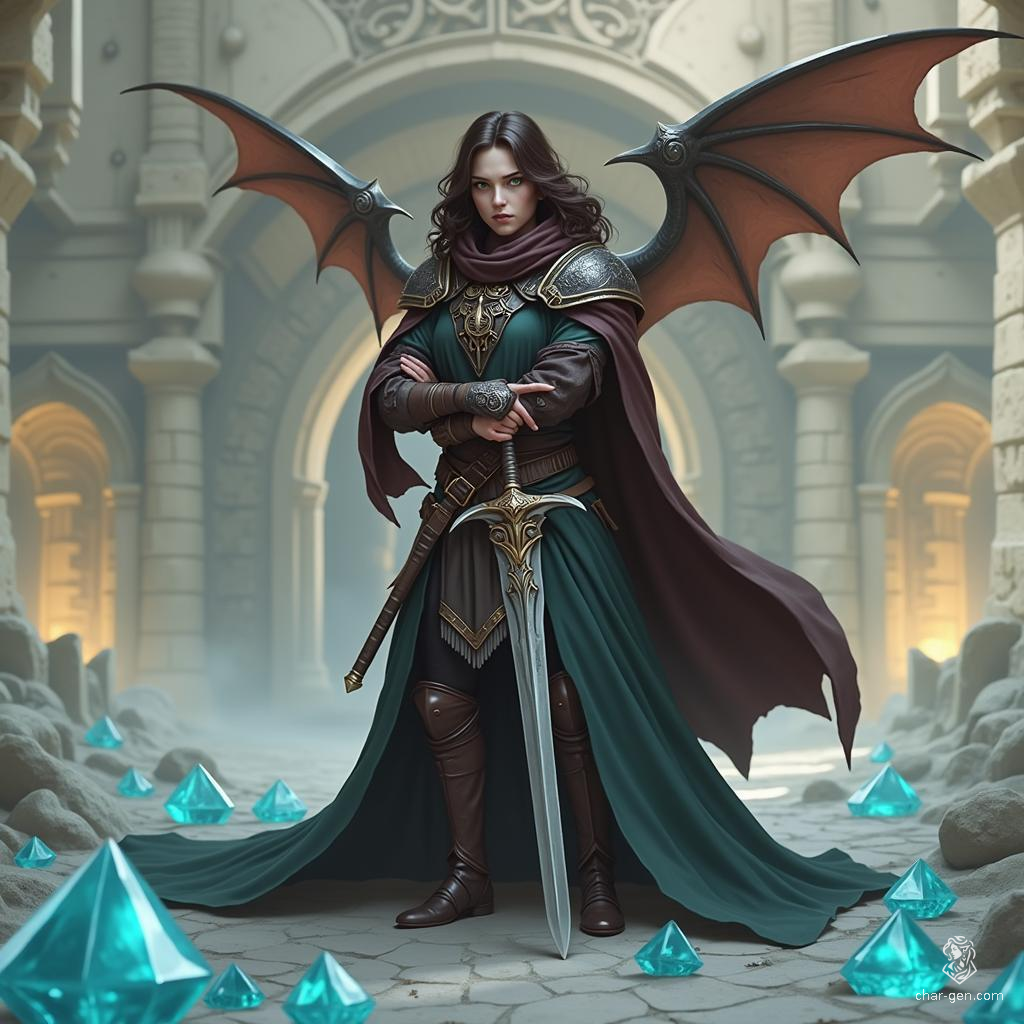 CharGen: D&D Character Art by Russiee - in Dwarven Citadel