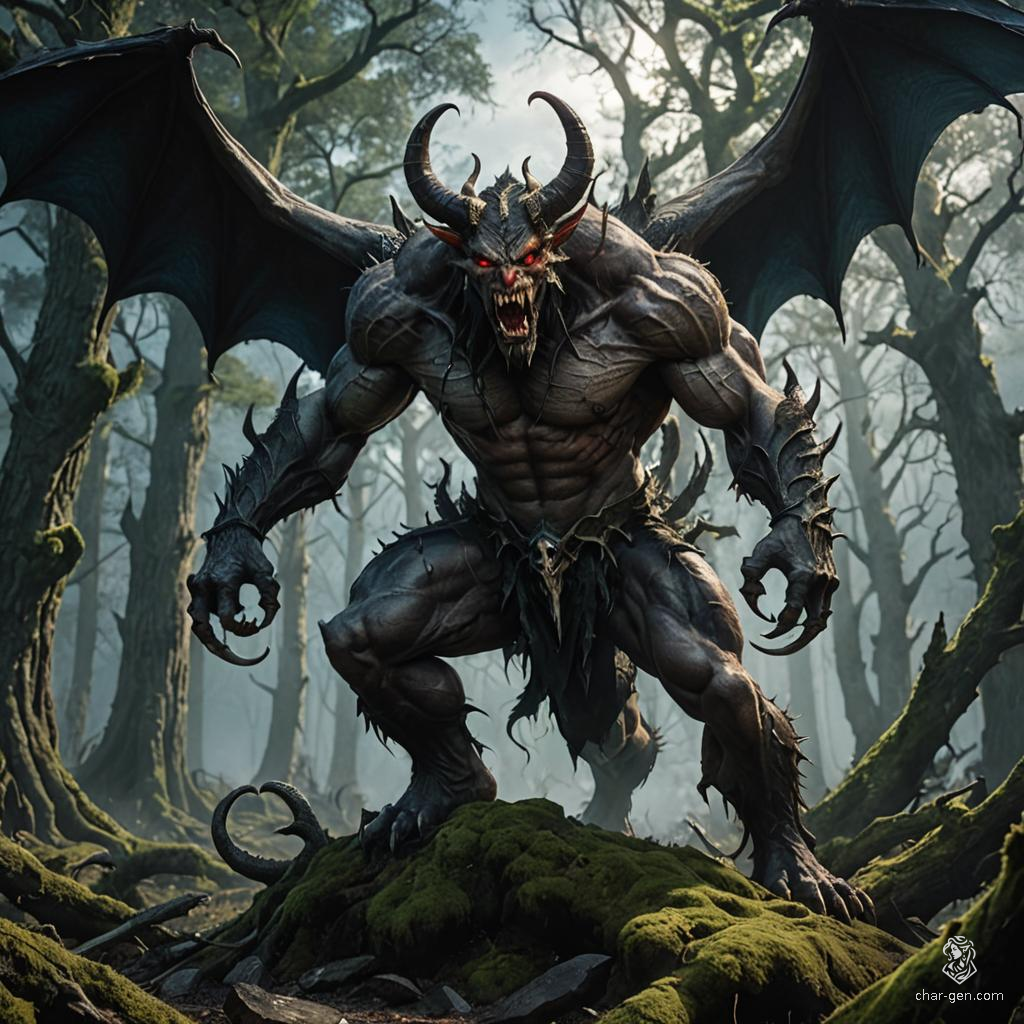 Demon | Monster Fantasy Art | CharGen