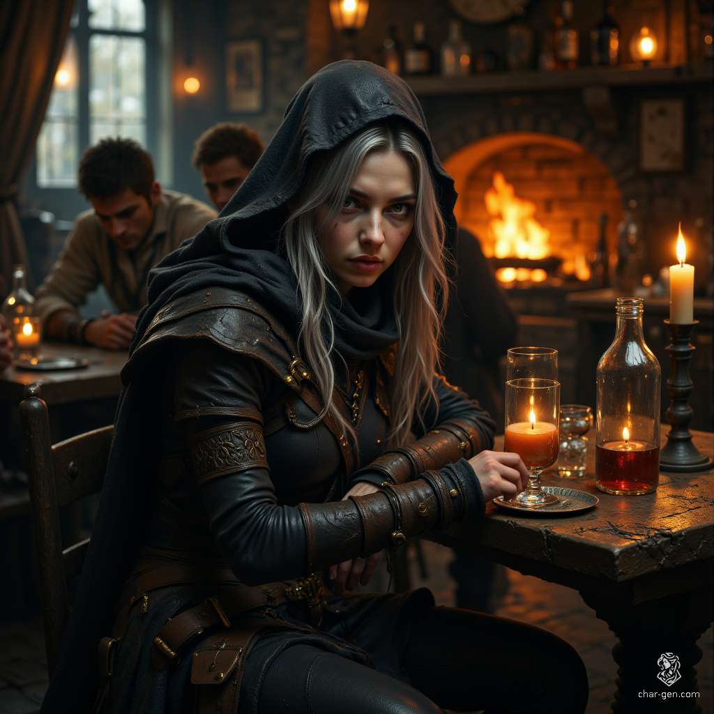 Half Elf null | Npc Fantasy Art | CharGen