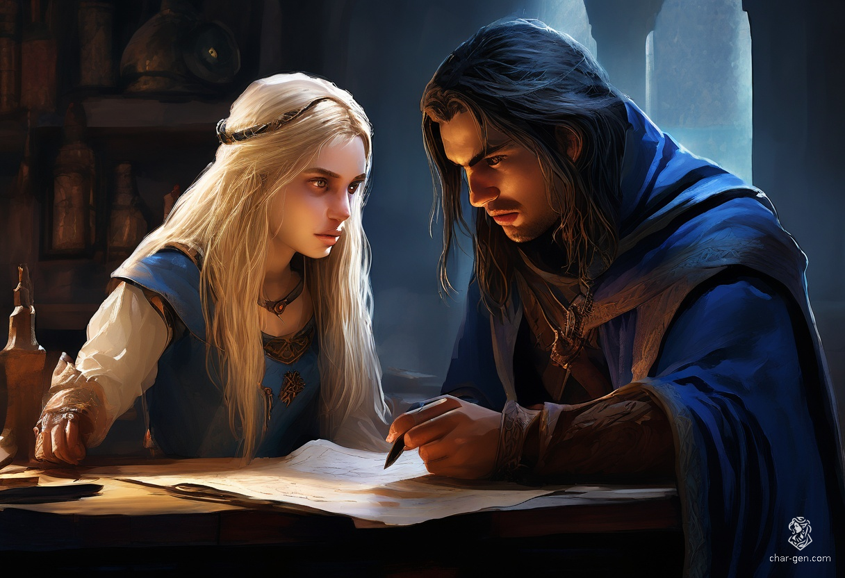CharGen: D&D Npc Art by Rogue2454 - in A fantasy hyperrealistic art ...